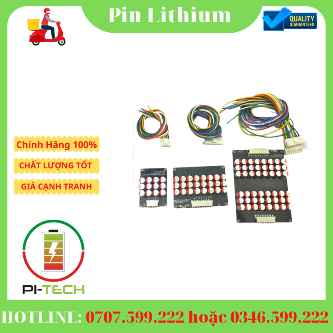 Mạch cân bằng pin 16S/17S/18S/19S/20S/21S, cân 5.5A , cân bằng đẩy ...
